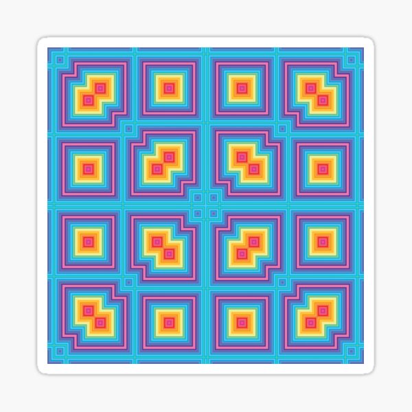 "Pixel Candy" Sticker for Sale by PsychedelicPour | Redbubble