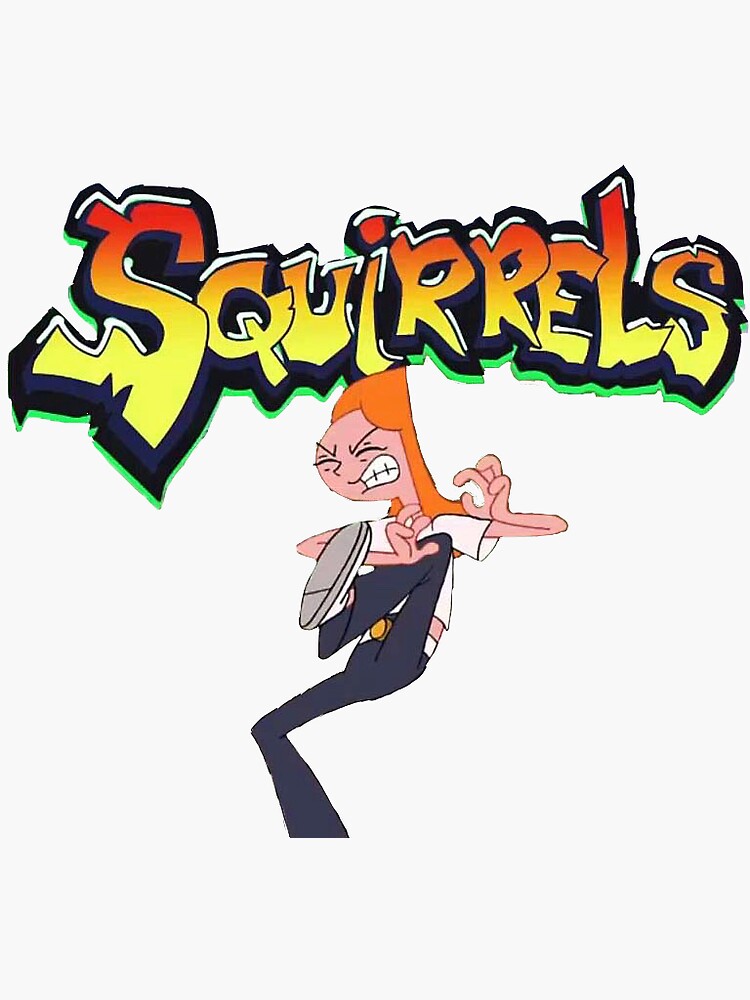 "Candace Squirrels" Sticker by rubyjfb | Redbubble