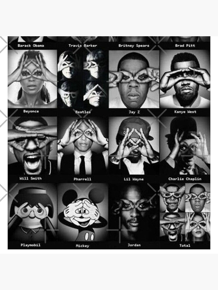 Celebrities Doing Illuminati Symbols 60 Photos - Moonagedaydream.film