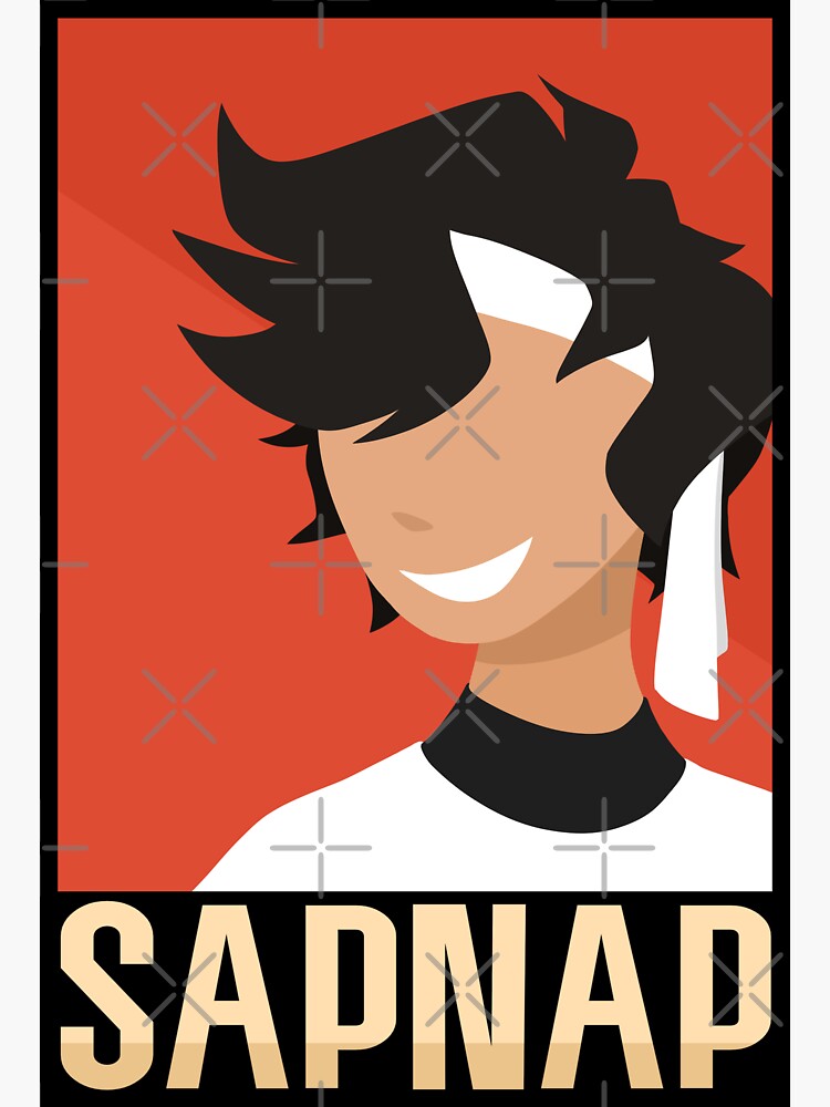 "Sapnap Poster" Sticker for Sale by HeyItsToon | Redbubble