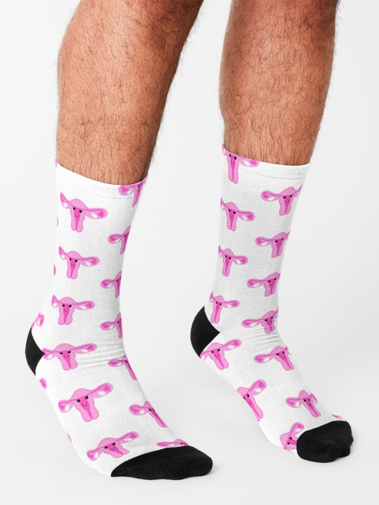 "cute uterus" Socks for Sale by rcharvey517 | Redbubble