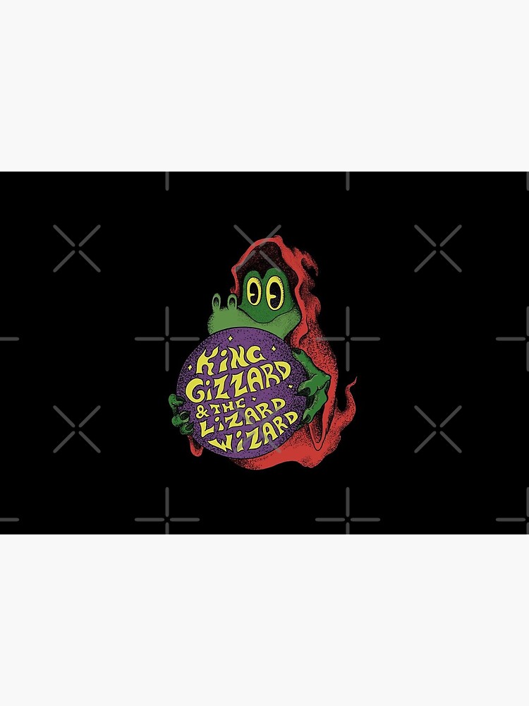 "Band king gizzard and the lizard wizard" Mask by Shoaiba | Redbubble