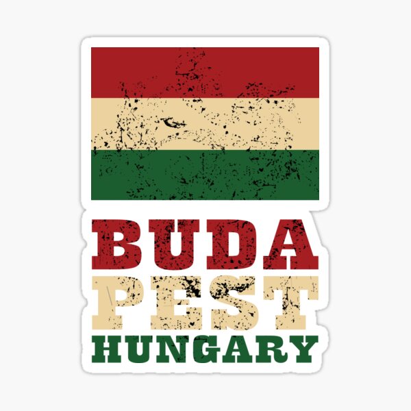 "Flag of Hungary" Sticker for Sale by KewaleeTee | Redbubble
