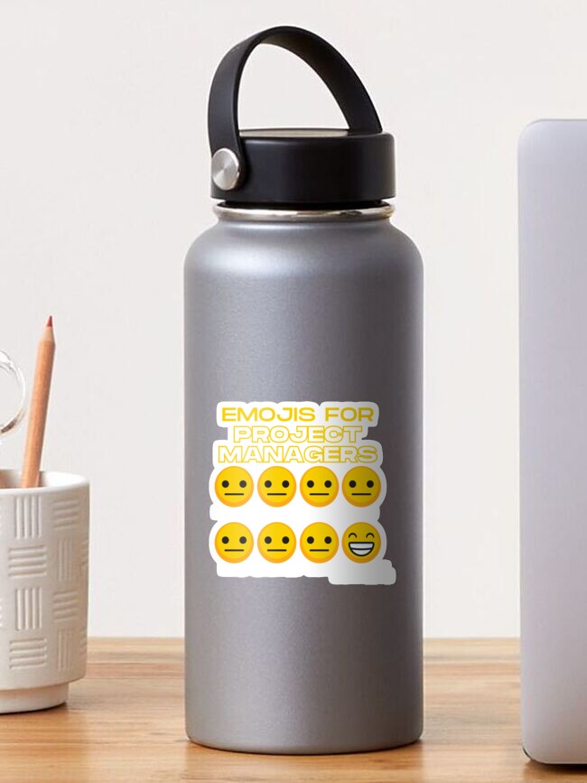 "Emojis for Project Managers Funny Work Career" Sticker for Sale by ...