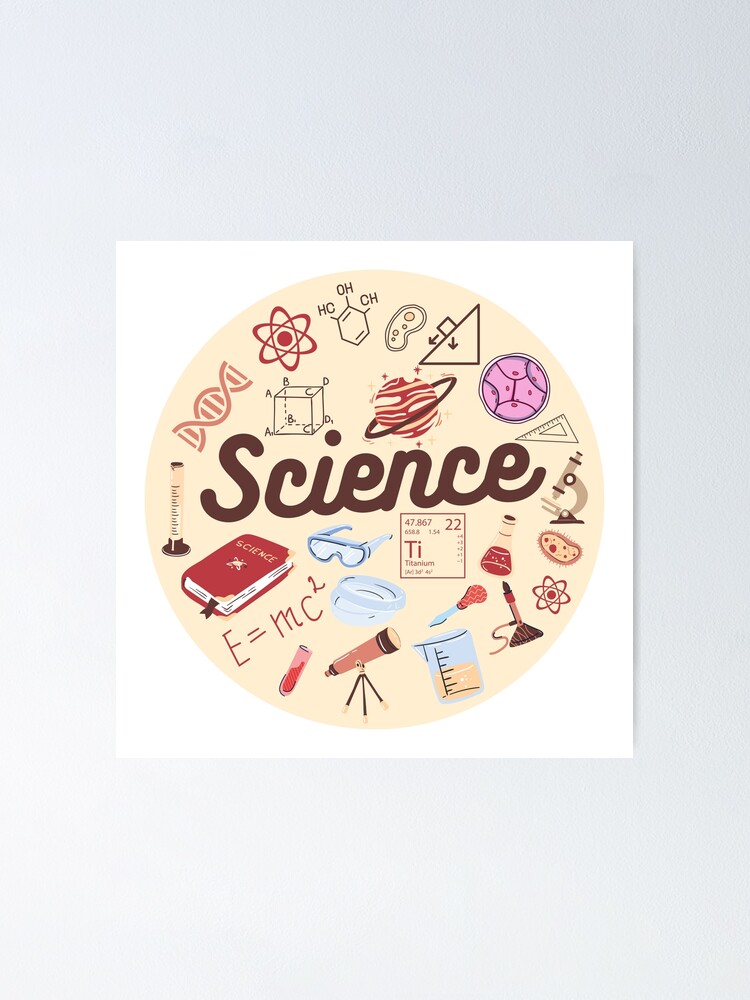 "Science Physics Maths Biology Chemistry Illustration, Shapes & Formula ...