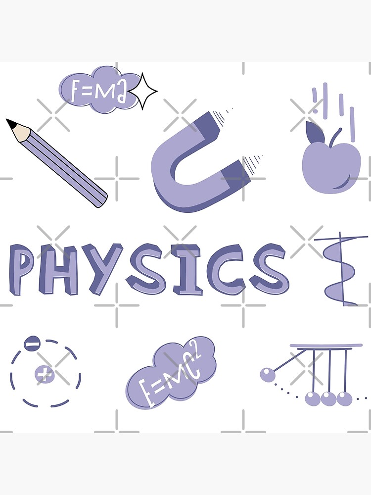"Lilac Light Purple Physics Subject Pack" Poster for Sale by The-Goods ...