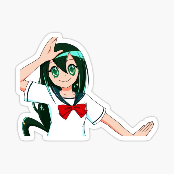 "Froppy!" Sticker by harukadrawnase | Redbubble