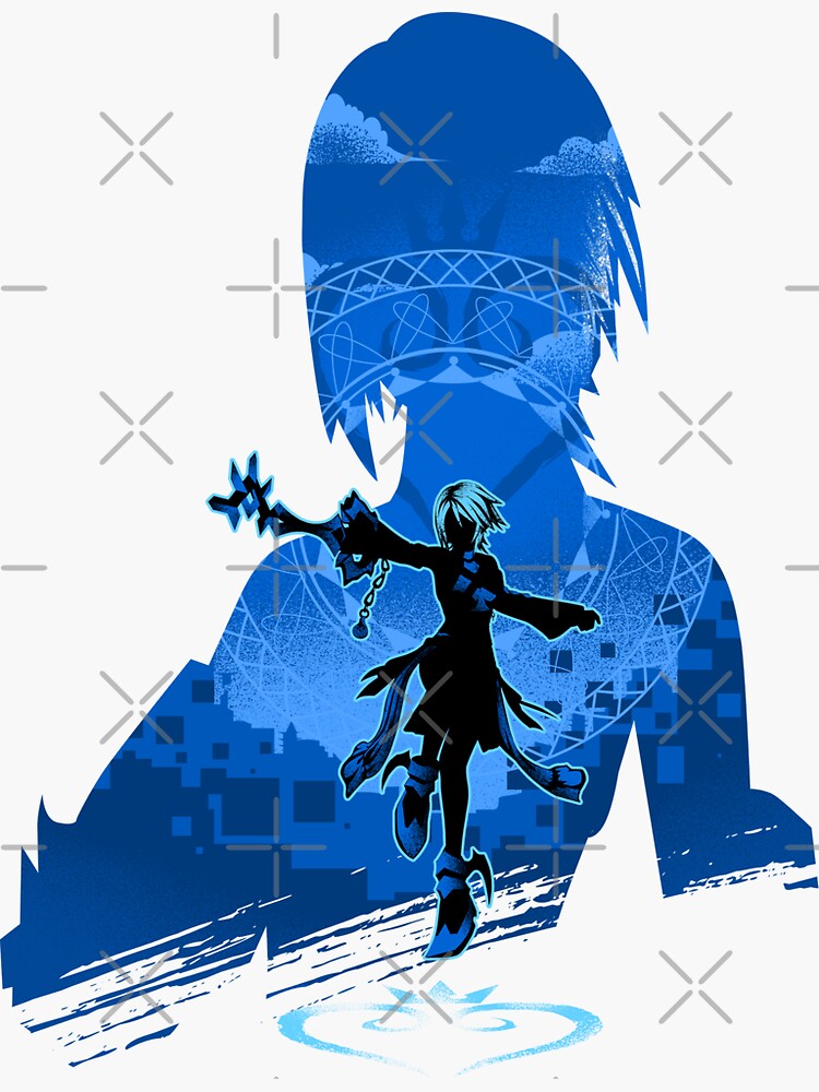 "Keyblade Master Pop ver" Sticker for Sale by Hypertwenty Designs ...