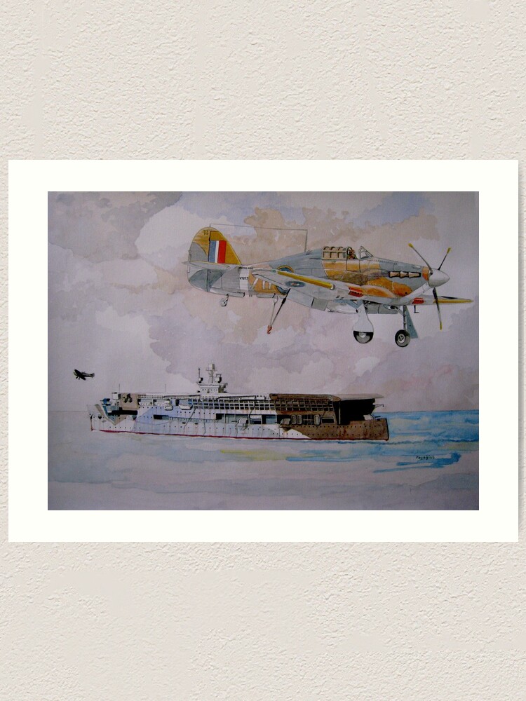 "HMS Furious" Art Print for Sale by Ray-d | Redbubble
