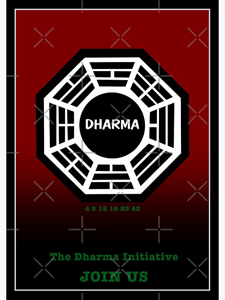 "Dharma recruitment poster" Poster for Sale by nincompoop-art | Redbubble