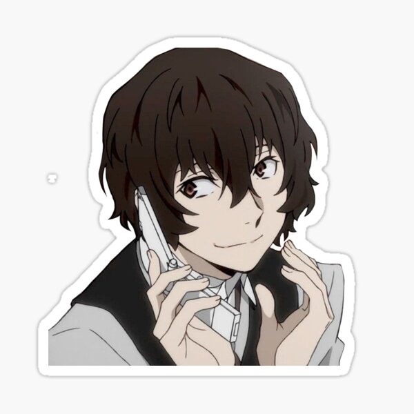 "Dazai Osamu sticker" Sticker by AtruChanqwq | Redbubble