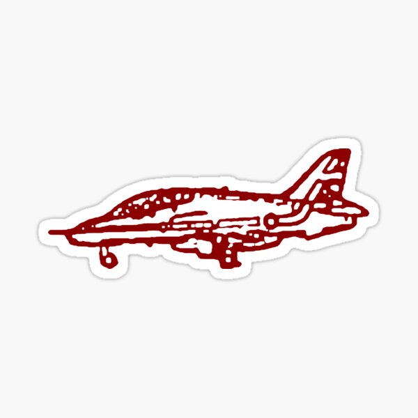 "Royal Air Force Red Arrow " Sticker for Sale by Linergt | Redbubble