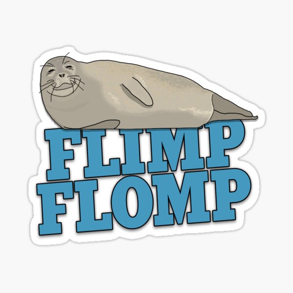 "flimp flomp seal" Sticker for Sale by bertance | Redbubble