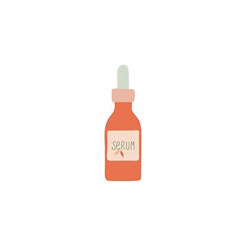 "Face Serum" Sticker for Sale by AyselZDesign | Redbubble