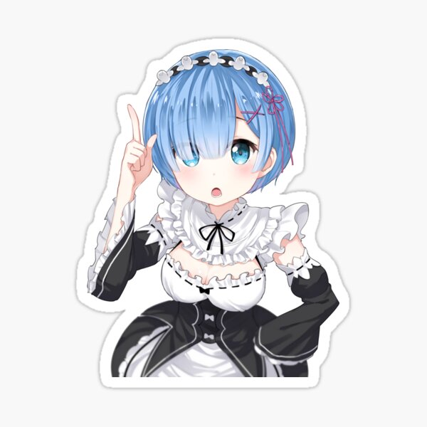 "rem" Sticker by Iva0101 | Redbubble