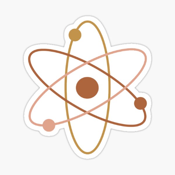 "Atom" Sticker for Sale by angiedelfav | Redbubble