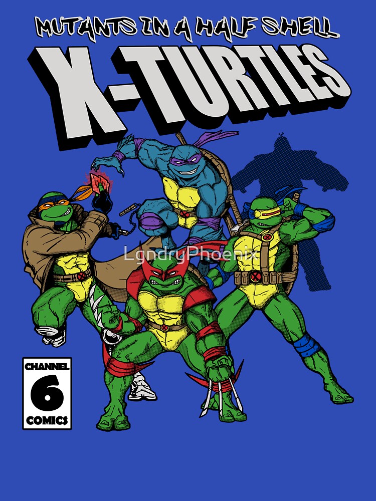 "X-Turtles, Mutants in a half shell (Colab with RPAdame)" Classic T ...