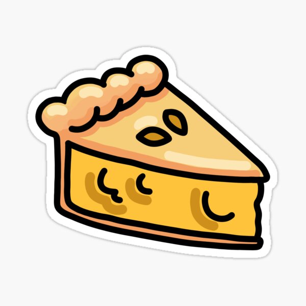"Slice of Pie Sticker" Sticker by Amywear | Redbubble