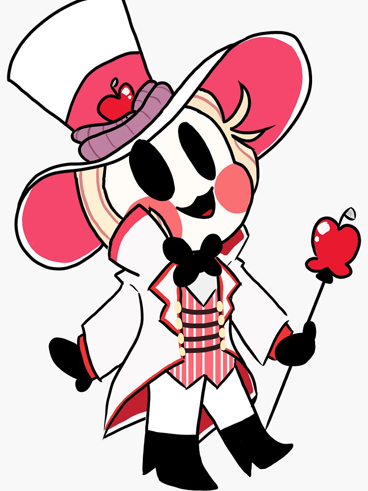 "lucifer - hh" Sticker for Sale by imdeadinsideuwu | Redbubble