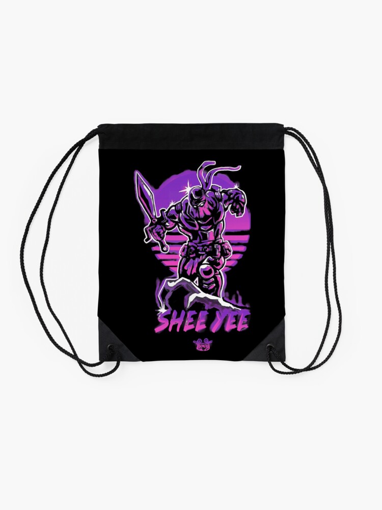 "Hmong Shaman Shee Yee " Drawstring Bag for Sale by txheejxiong94 ...