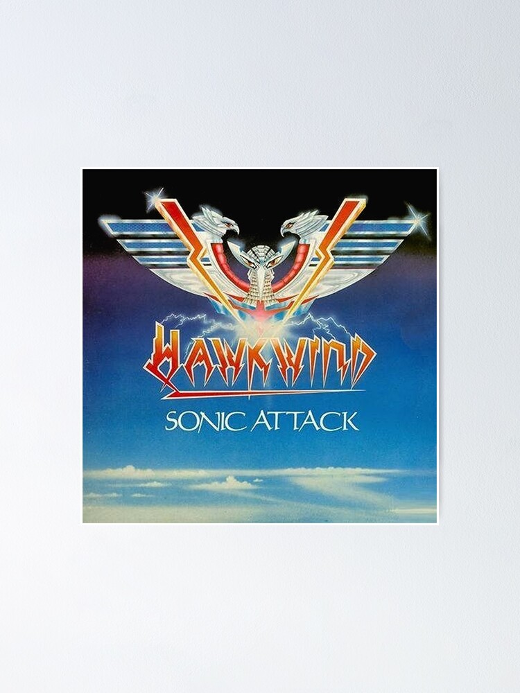 "Hawkwind - Sonic Attack" Poster for Sale by lithoman2 | Redbubble