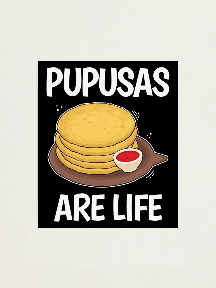 Lámina fotográfica « Este diseño de pupusa es una excelente manera de ...