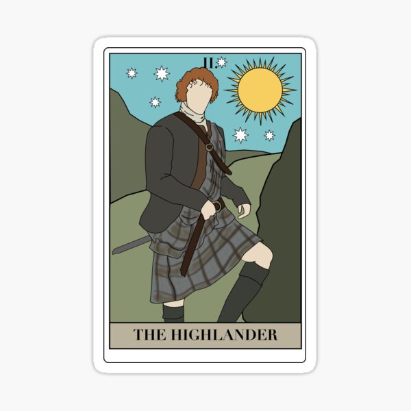 "the highlander" Sticker for Sale by linahedo | Redbubble