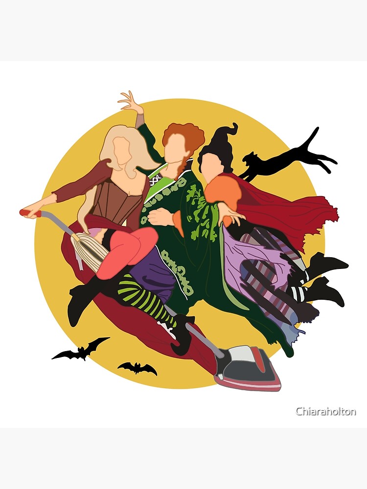 "Hocus Pocus Outline" Art Print by Chiaraholton | Redbubble