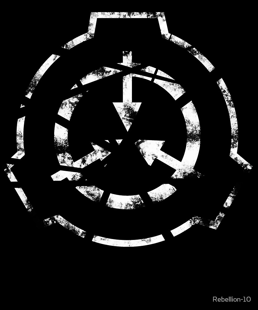 "SCP Foundation symbol-cracked" by Rebellion-10 | Redbubble