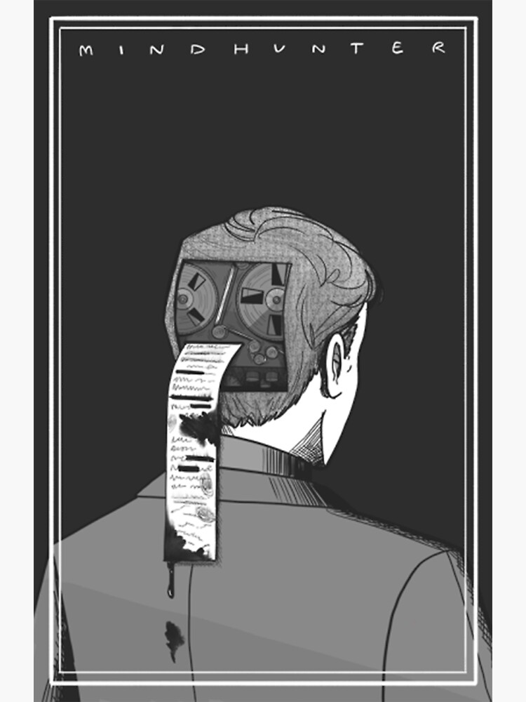 "Series Mindhunter" Sticker by arkadiusrossi | Redbubble