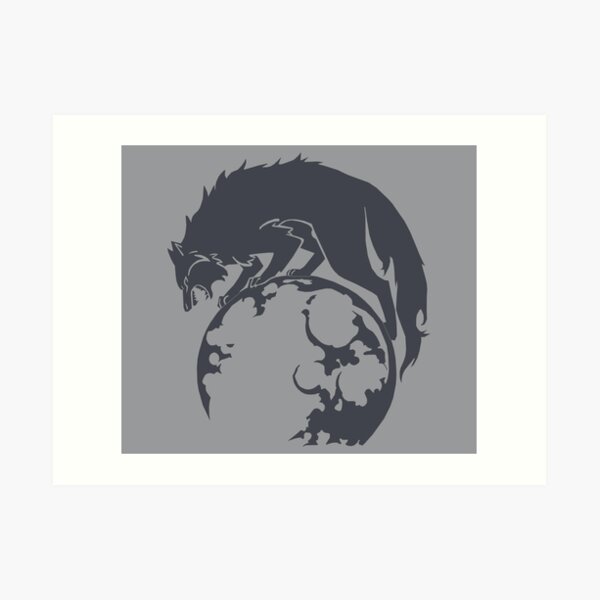 "Ashen Wolves Logo - Version 1" Art Print by AngeliaLucis | Redbubble
