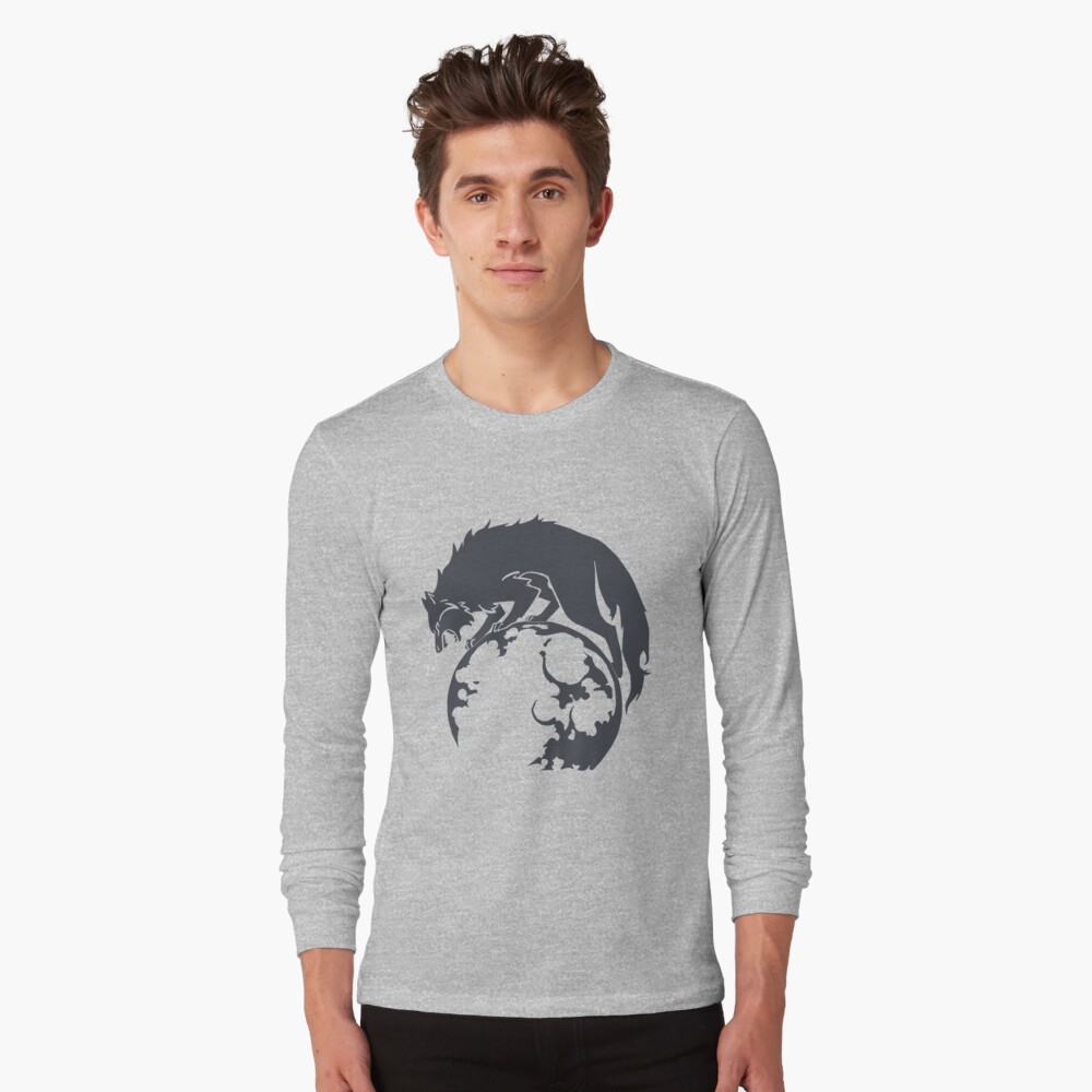 "Ashen Wolves Logo - Version 1" Sticker by AngeliaLucis | Redbubble