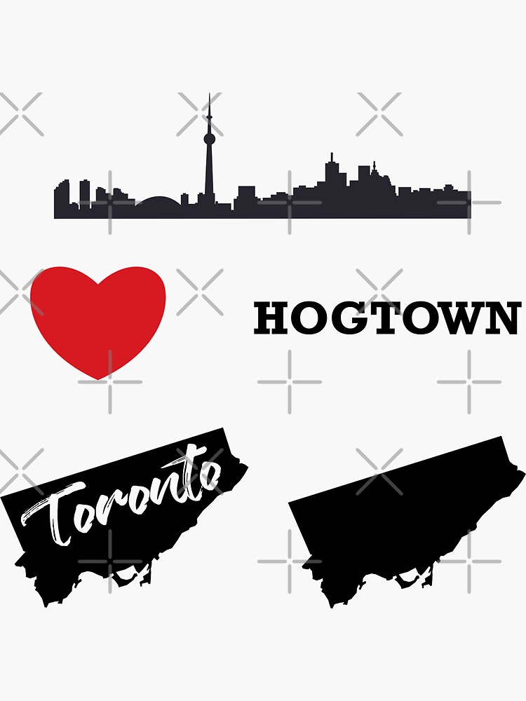 "Toronto Pack" Sticker for Sale by choisanezine | Redbubble