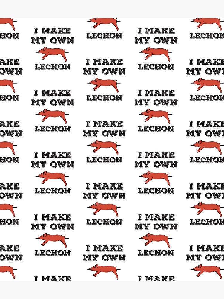 "Ich mache meinen eigenen Lechon Funny Filipino Food Print" Rucksack ...