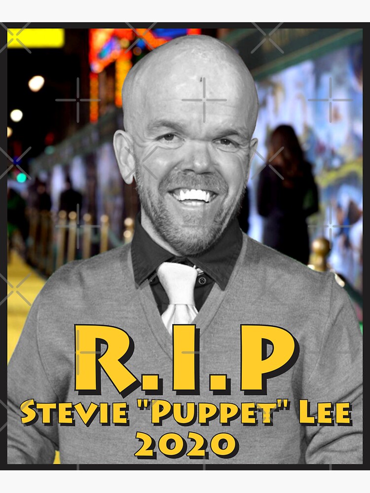 "Nderek Belosungkowo RIP stevie puppet lee" Sticker for Sale by Kylodt ...