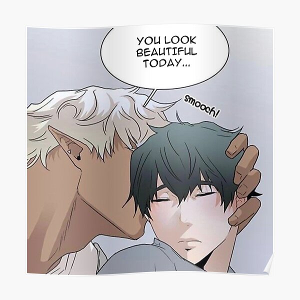 Cain And Gyeon Joon Dear Door Poster By Zklen Redbubble