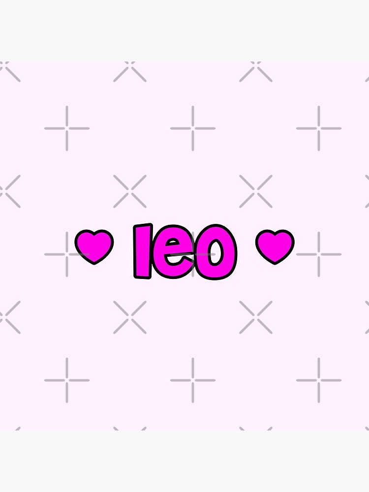 "y2k aesthetic hot pink leo" Poster for Sale by STAR10008 | Redbubble