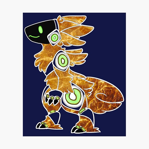 "Protogen Furry Fursuit Fursona in a copper gold pattern" Photographic ...