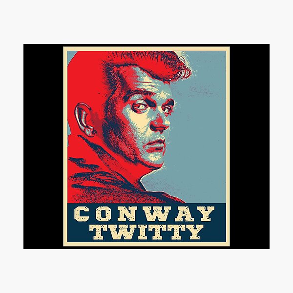 Conway Twitty Wall Art | Redbubble