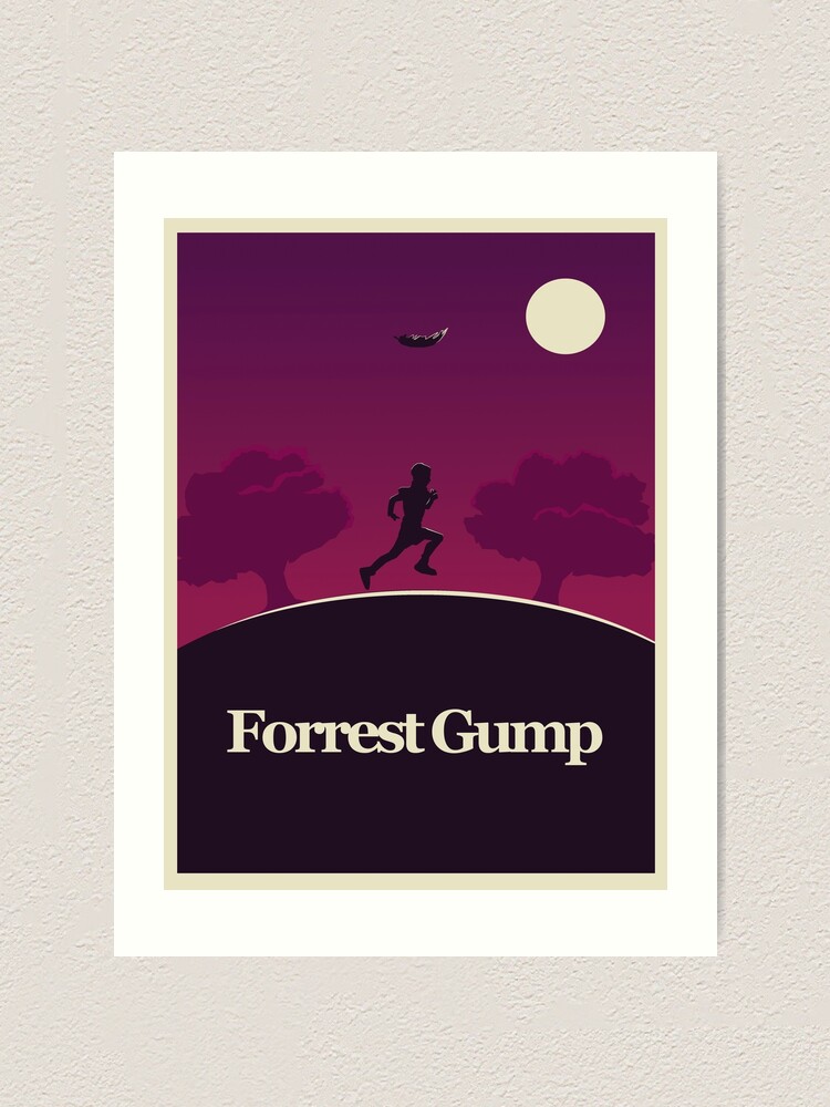 "Forrest Gump Poster Design" Art Print by Miggy21 | Redbubble