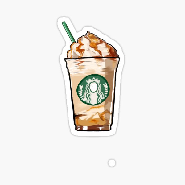 Paper & Party Supplies Paper Iced Coffee Coffee Sticker packs Stickers ...