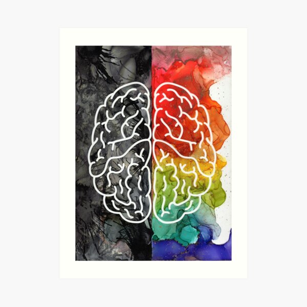 "Bipolar Depression" Art Print for Sale by thetinysquid | Redbubble