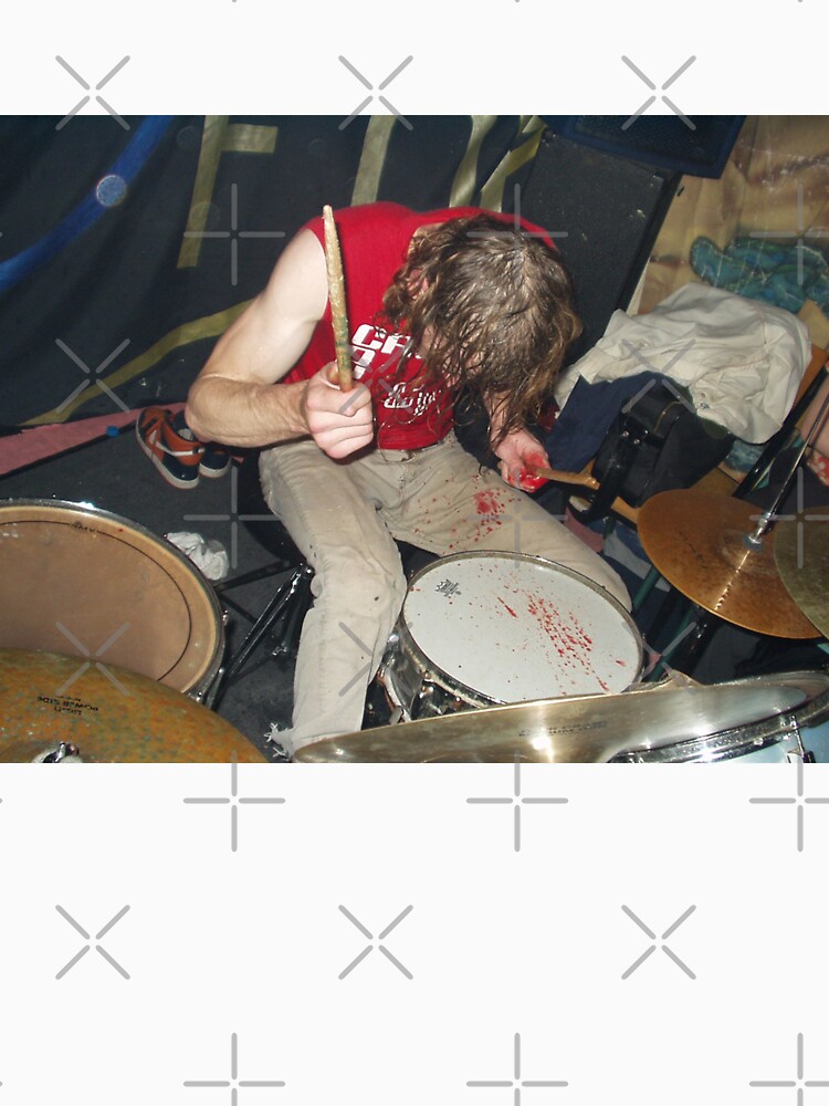 "Zach Hill Drumming Poster" T-shirt for Sale by bigdaddynutnut ...