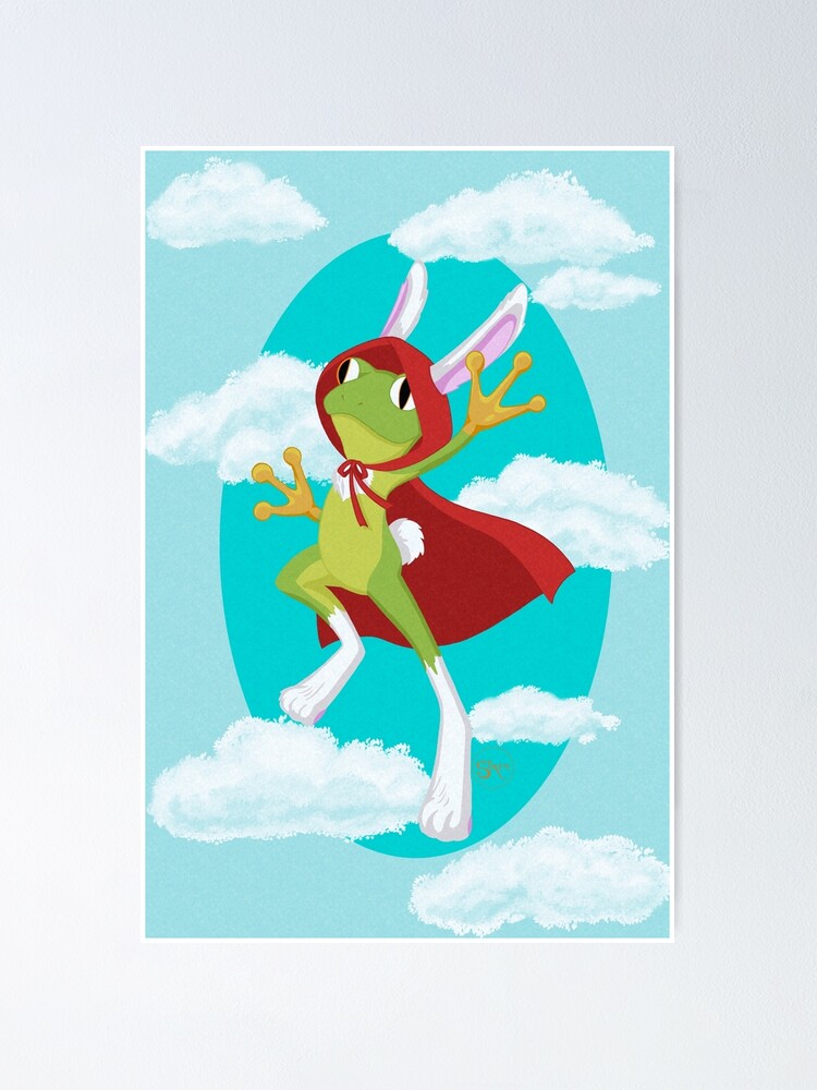"Wibbit Wabbit" Poster by OrangeSiren | Redbubble