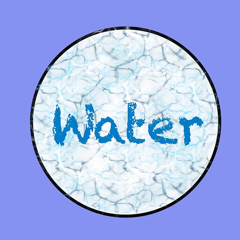 "Element circle water | astrology " by ShadowstarArt | Redbubble