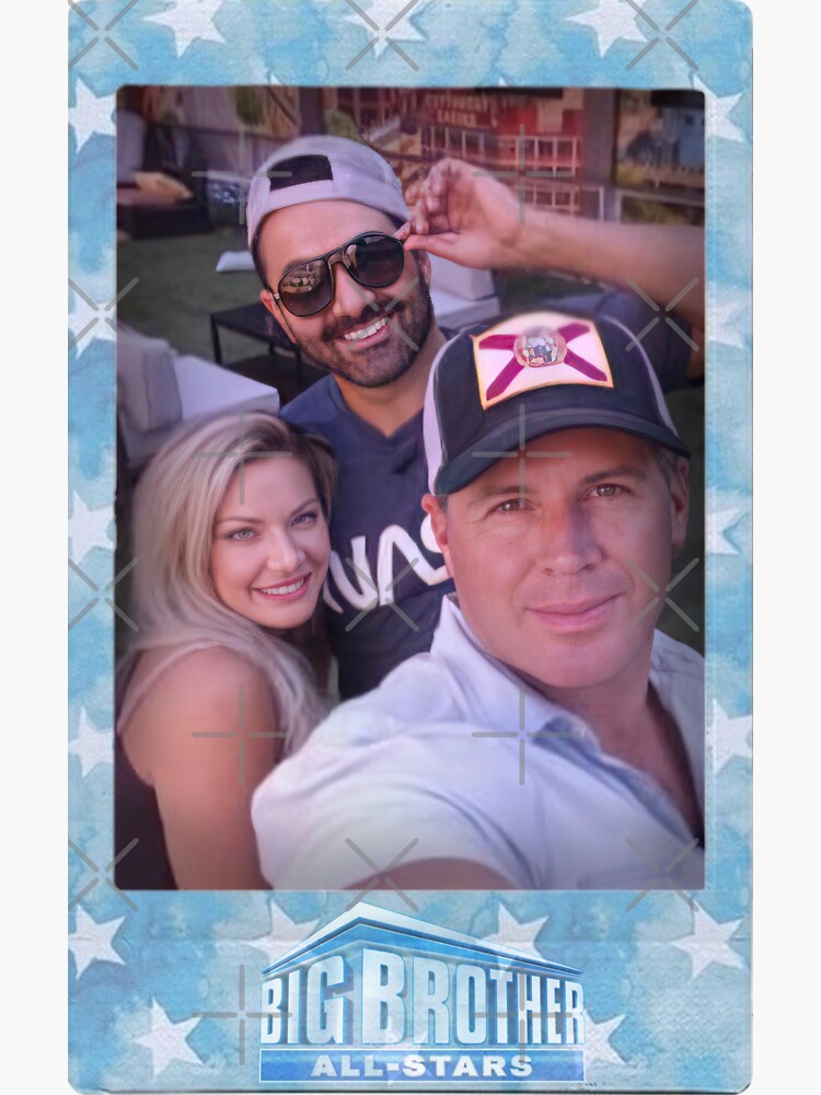 "Janelle Kaysar Memphis BB22 Polaroid" Sticker by Nostalgiarama | Redbubble