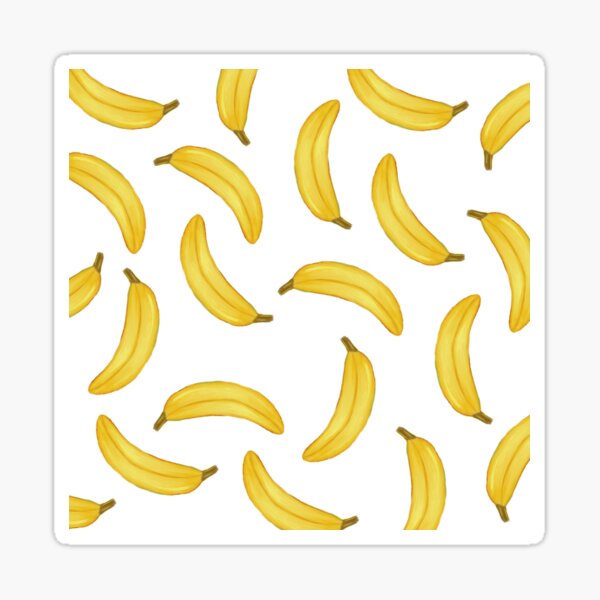 "Bananas" Sticker for Sale by MadalinaPasol | Redbubble