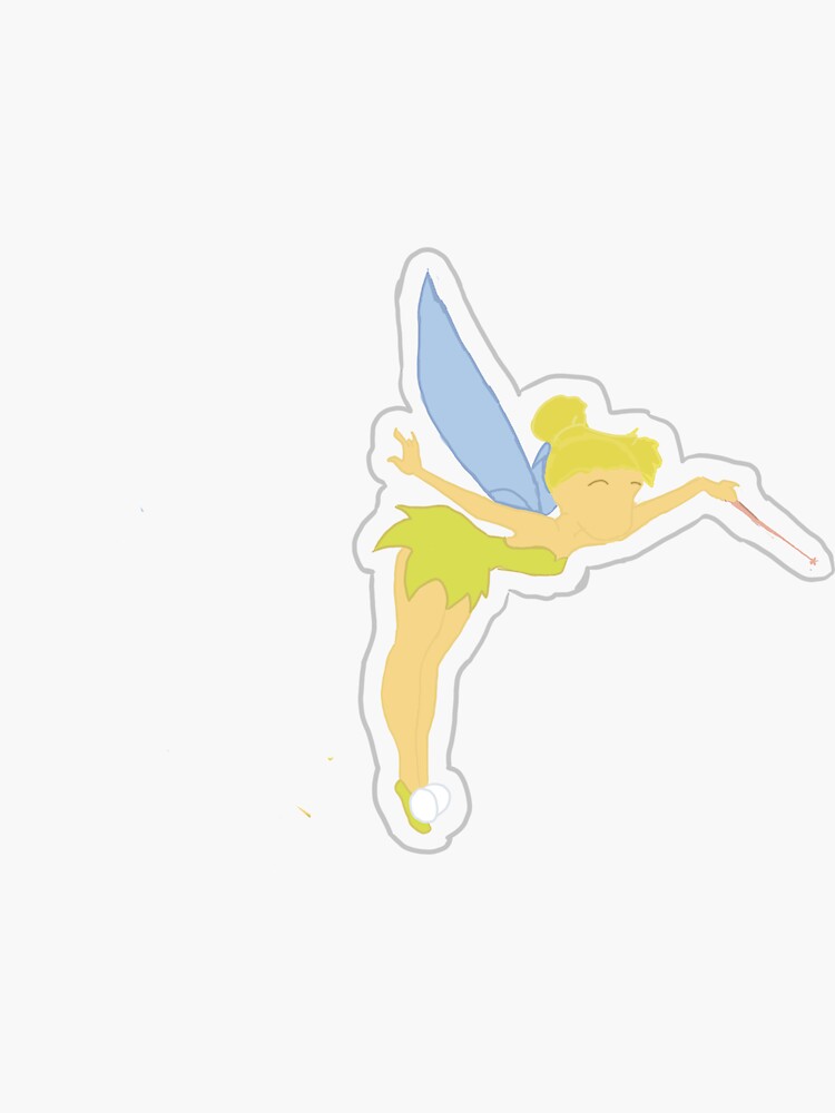 "Tinker Bell" Sticker for Sale by lilybodnar | Redbubble
