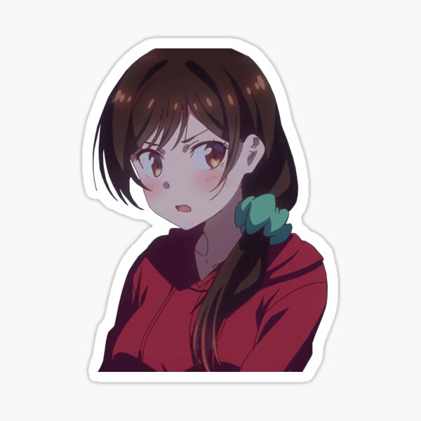 Sticker « Mizuhara chizuru Louer une amie », par SwampySoup | Redbubble