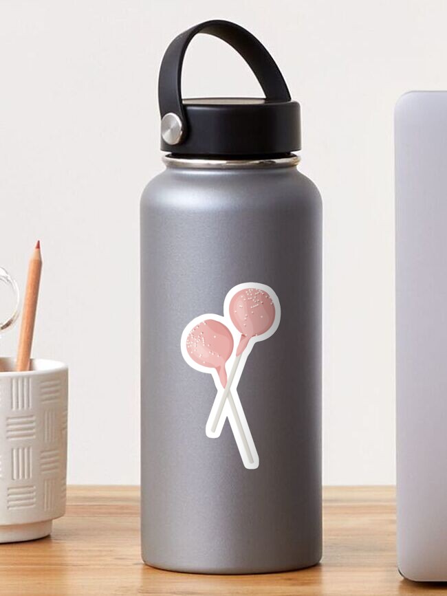 "Double Birthday Cake Pop" Sticker for Sale by hillow | Redbubble